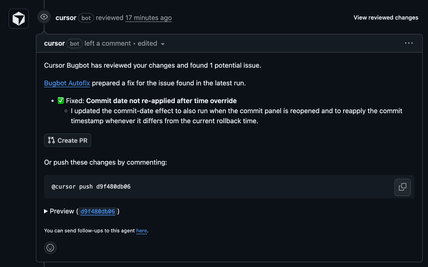 Bugbot | Cursor Docs