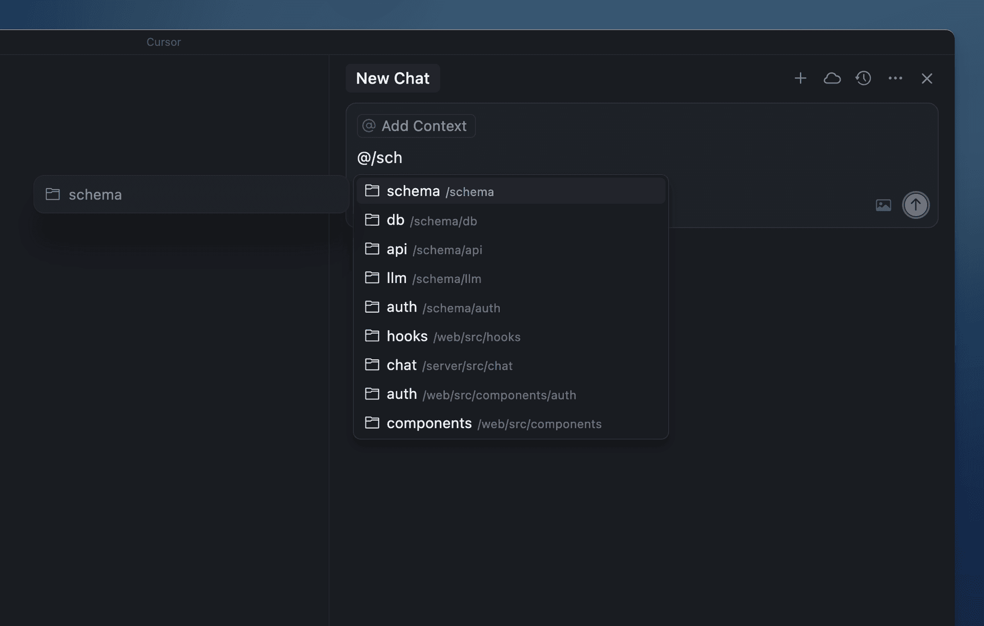 @ Mentions | Cursor Docs