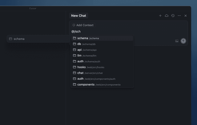 @ Mentions | Cursor Docs
