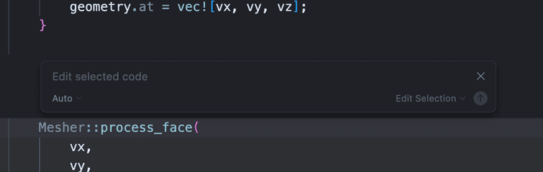Inline Edit | Cursor Docs