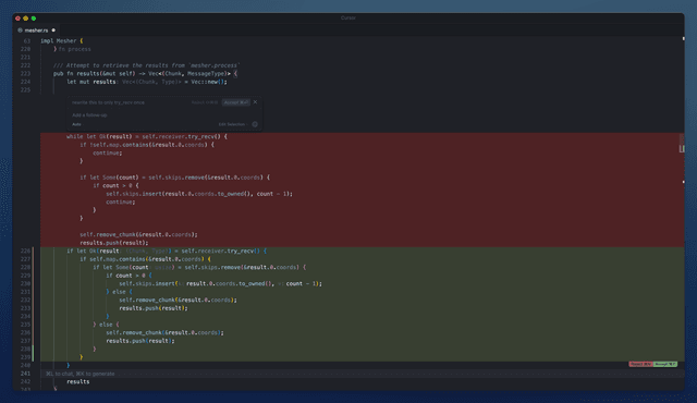 Inline Edit | Cursor Docs